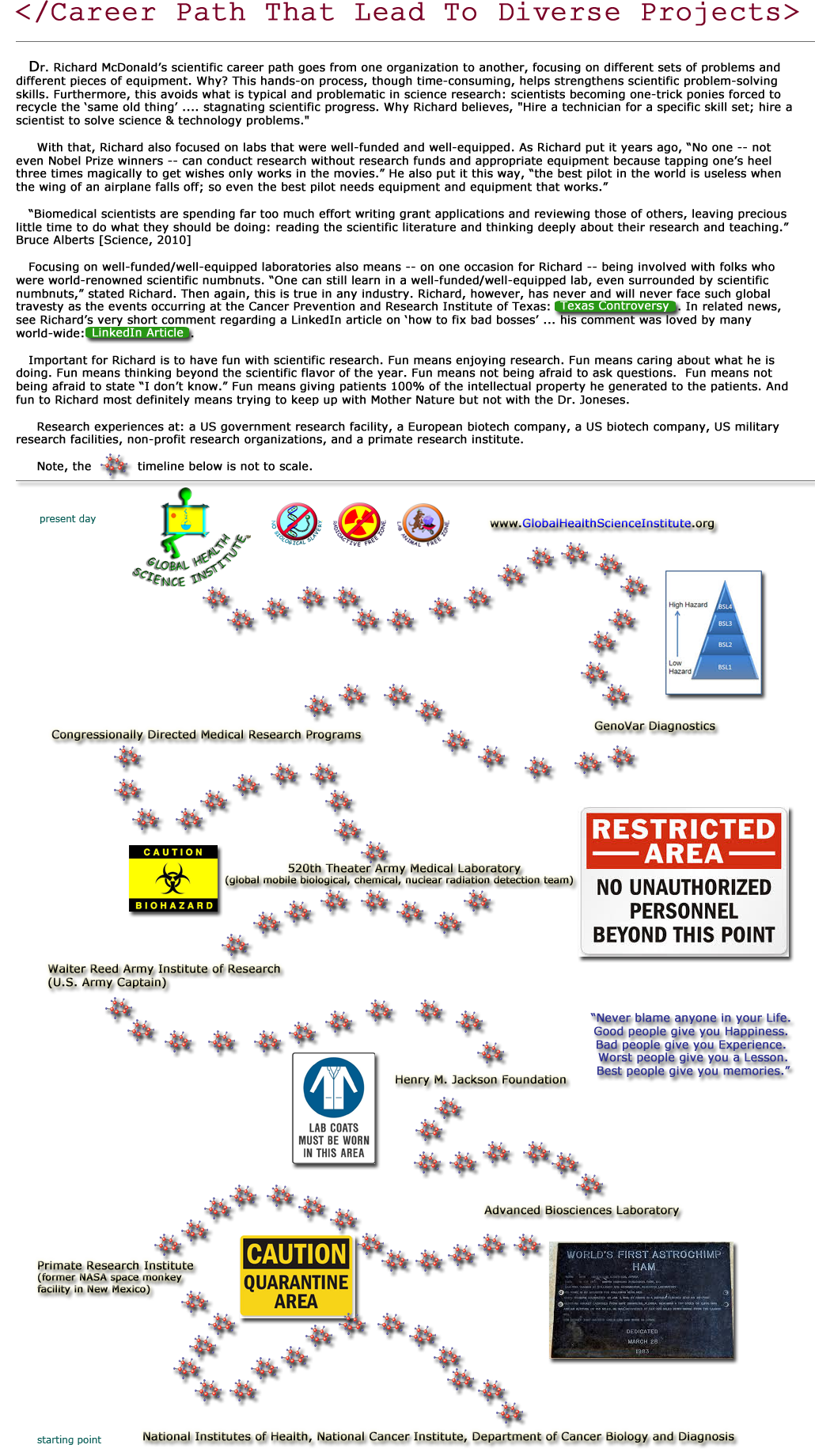 PRINCIPAL RESEARCH SCIENTIST -- Career Path